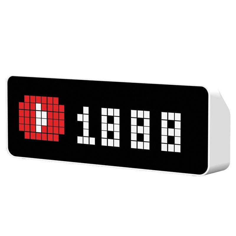Smart Pixel Clock with YouTube Follower Tracker and Message Display ...